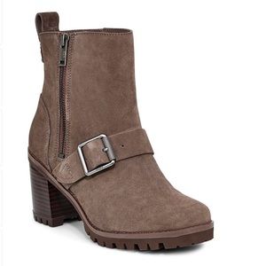 UGG | Shoes | Ugg Fern Waterproof Leather Bootie | Poshmark